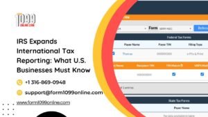 International Tax Reporting: U.S. Businesses about IRS must to know